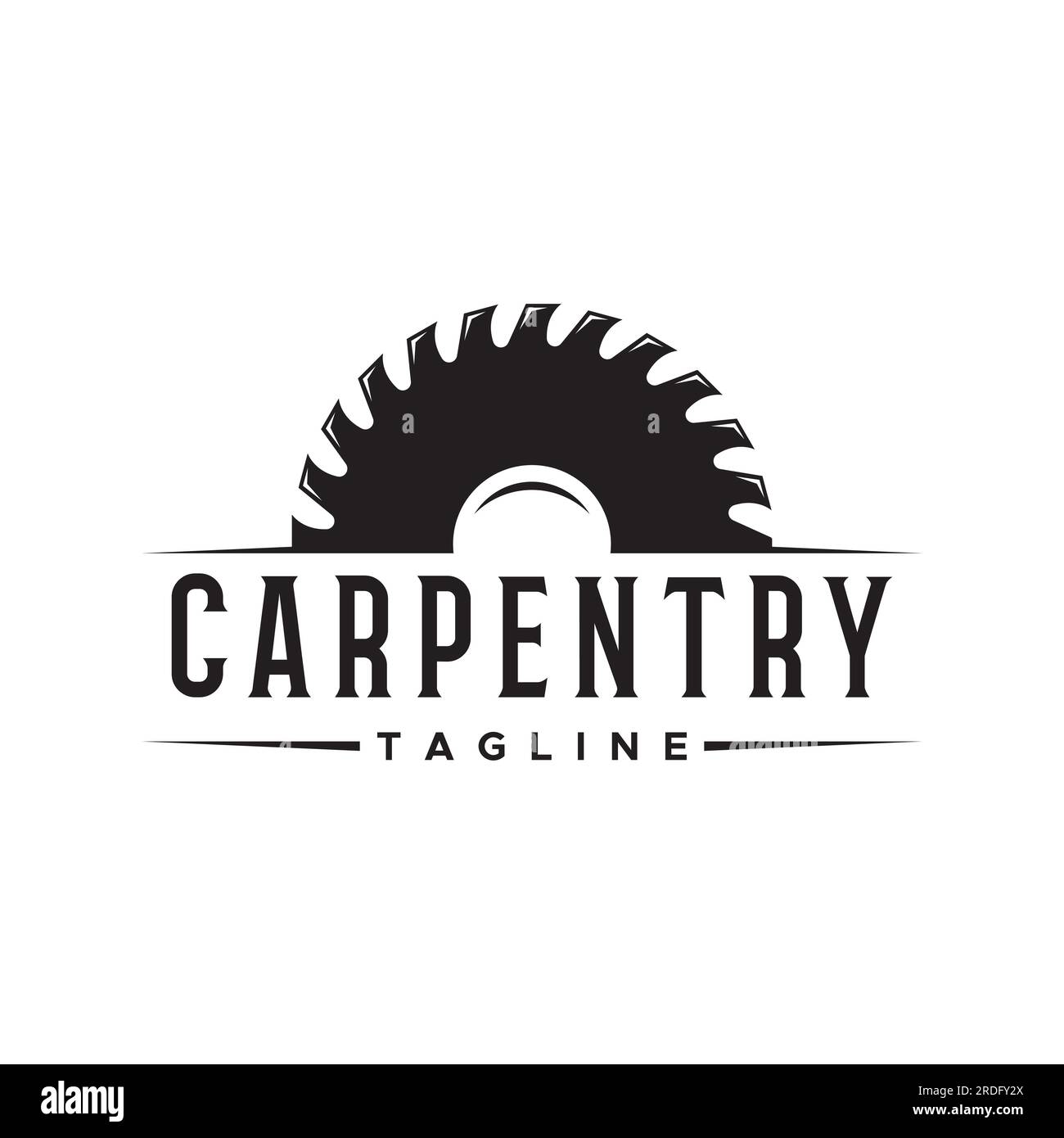 Wood saw premium logo design with vintage carpentry tools.Logo for ...