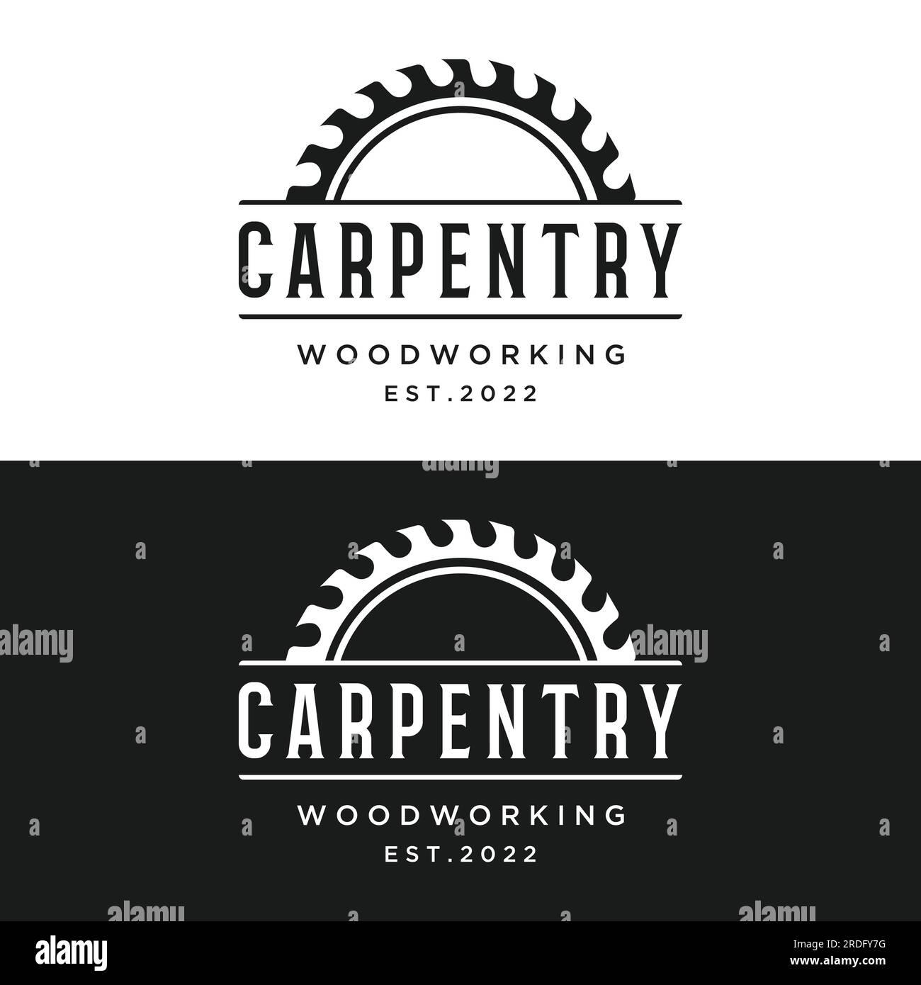 Wood saw premium logo design with vintage carpentry tools.Logo for ...