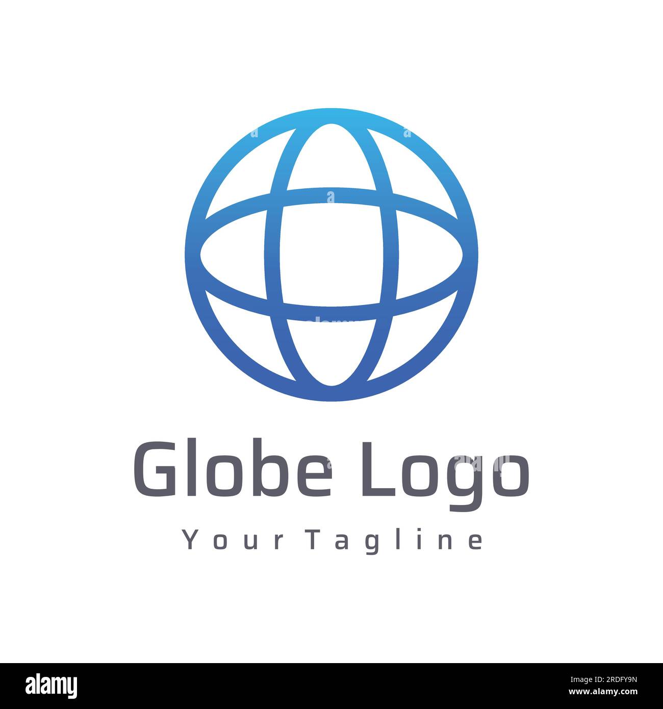 Company logos and globe Cut Out Stock Images & Pictures - Alamy