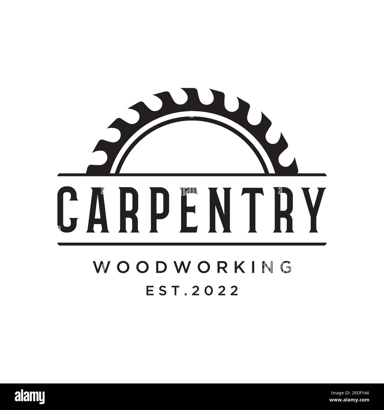 Wood saw premium logo design with vintage carpentry tools.Logo for ...