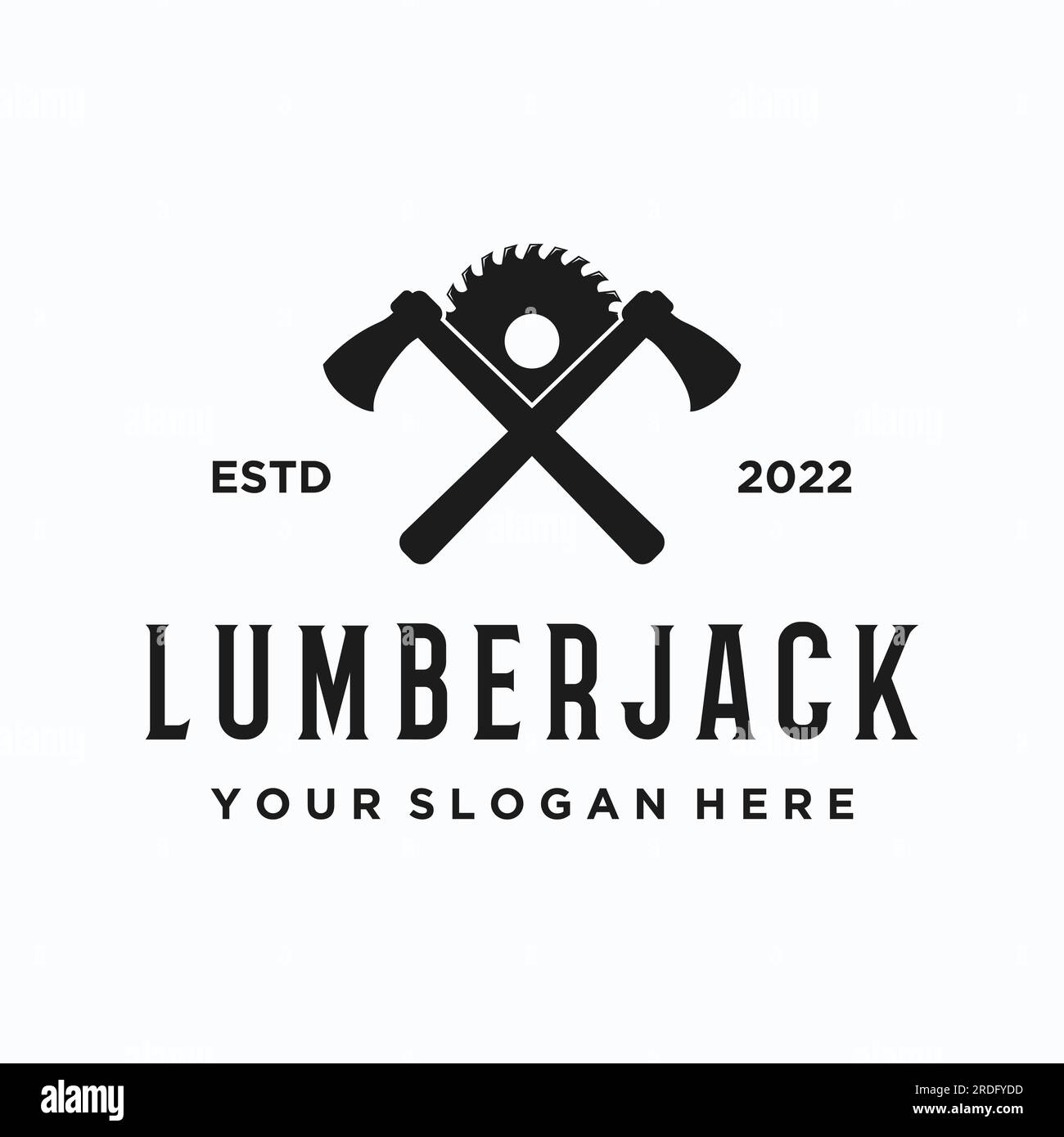 Wood saw premium logo design with vintage carpentry tools.Logo for ...