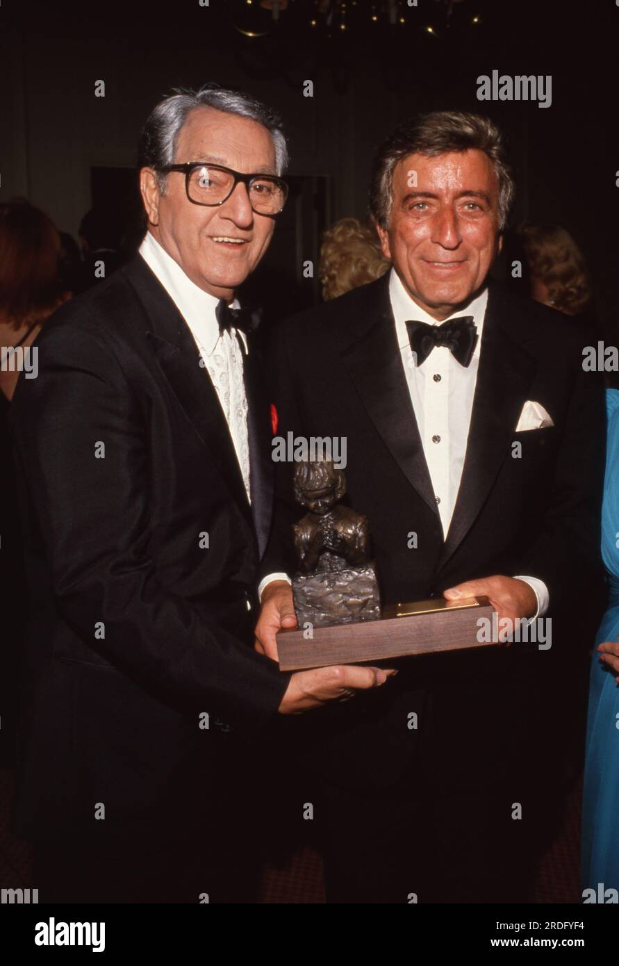 **FILE PHOTO** Tony Bennett Has Passed Away. Danny Thomas with Tony ...