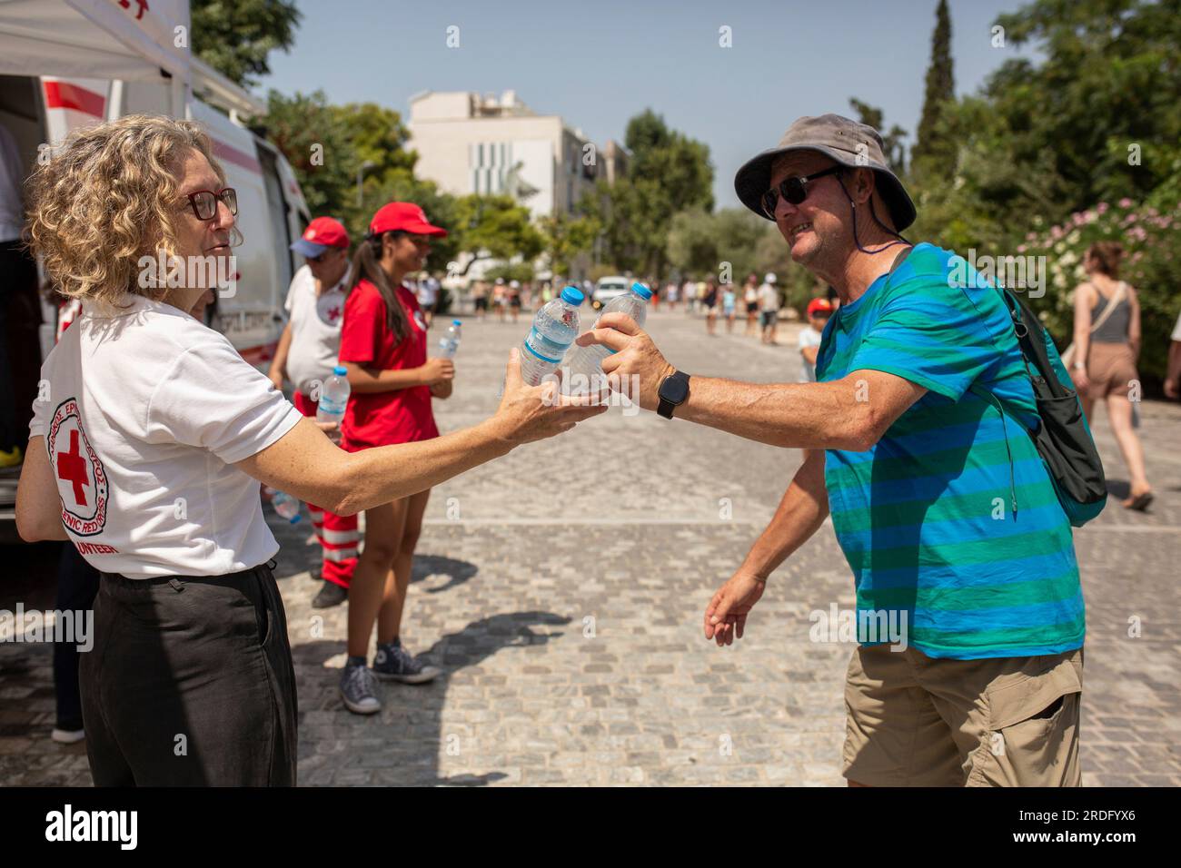 Hellenic red cross hi-res stock photography and images - Alamy