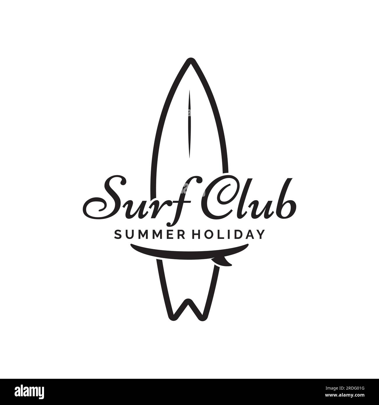 Vintage surfboard logo,surfing on summer beach.For business,badge ...