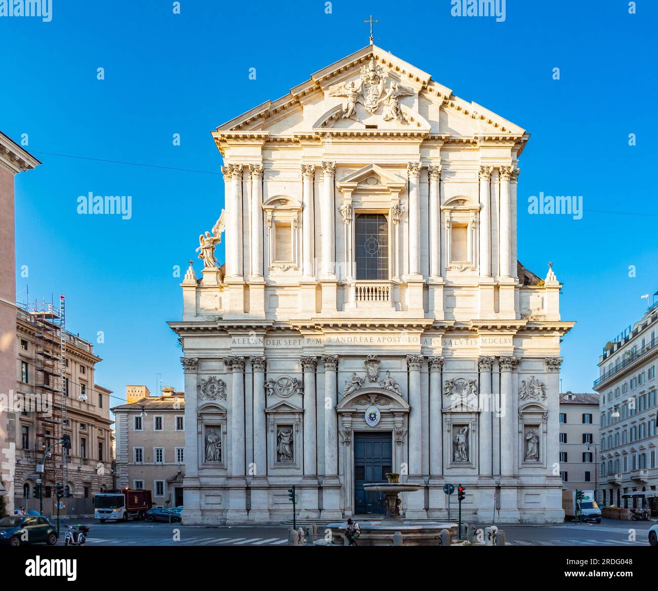 Santandrea della valle rome italy hi-res stock photography and images ...