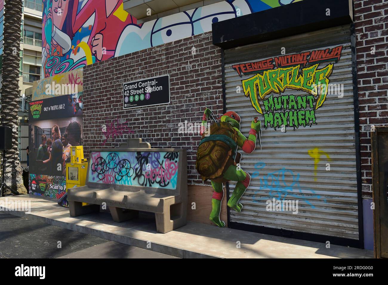 'Teenage Mutant Ninja Turtles: Mutant Mayhem'-Promotion auf der San ...