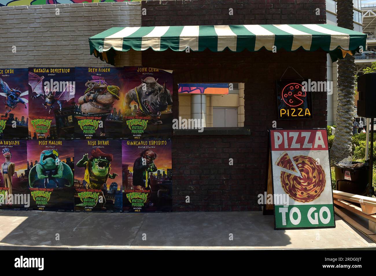 'Teenage Mutant Ninja Turtles: Mutant Mayhem'-Promotion auf der San ...