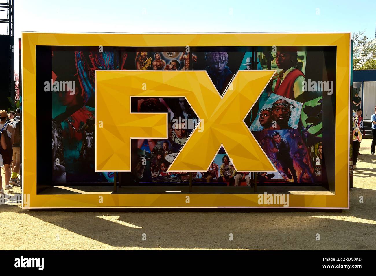FX-Aufsteller auf der San Diego Comic-Con International 2023 im San ...