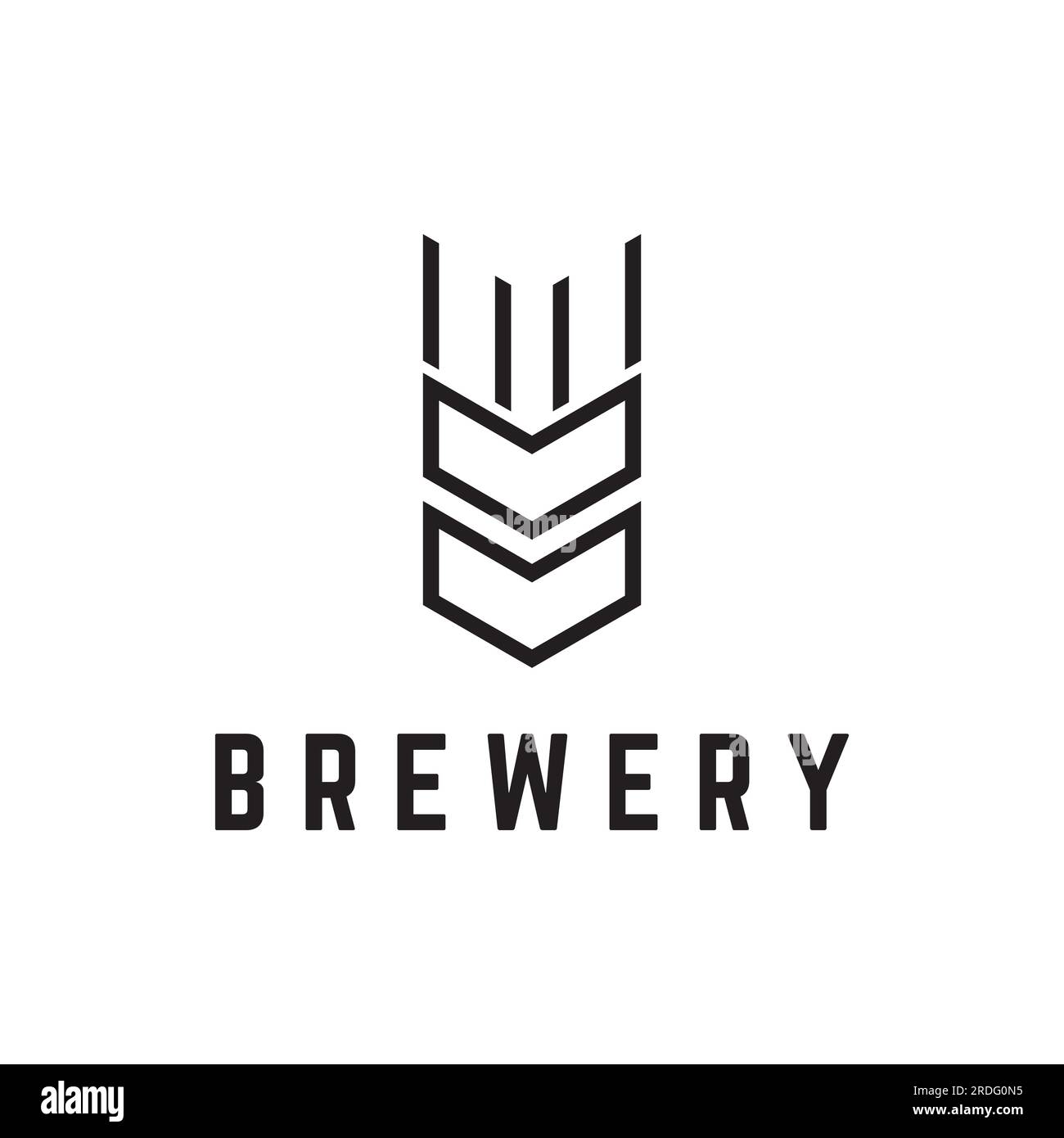 Premium quality vintage craft beer logo template. For badges, emblems ...