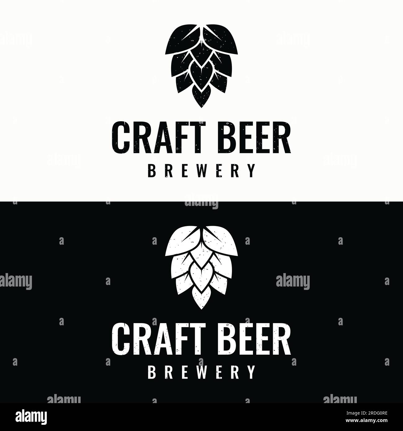 Premium quality vintage craft beer logo template. For badges, emblems ...