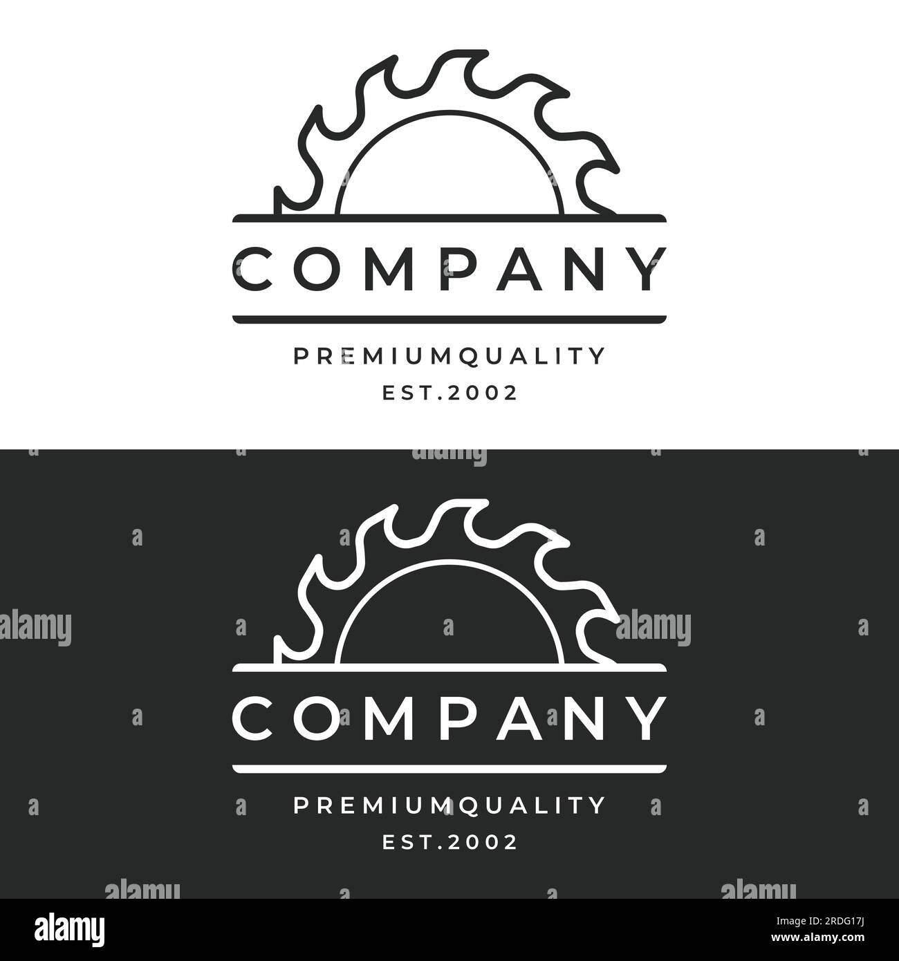 Wood saw premium logo design with vintage carpentry tools.Logo for ...