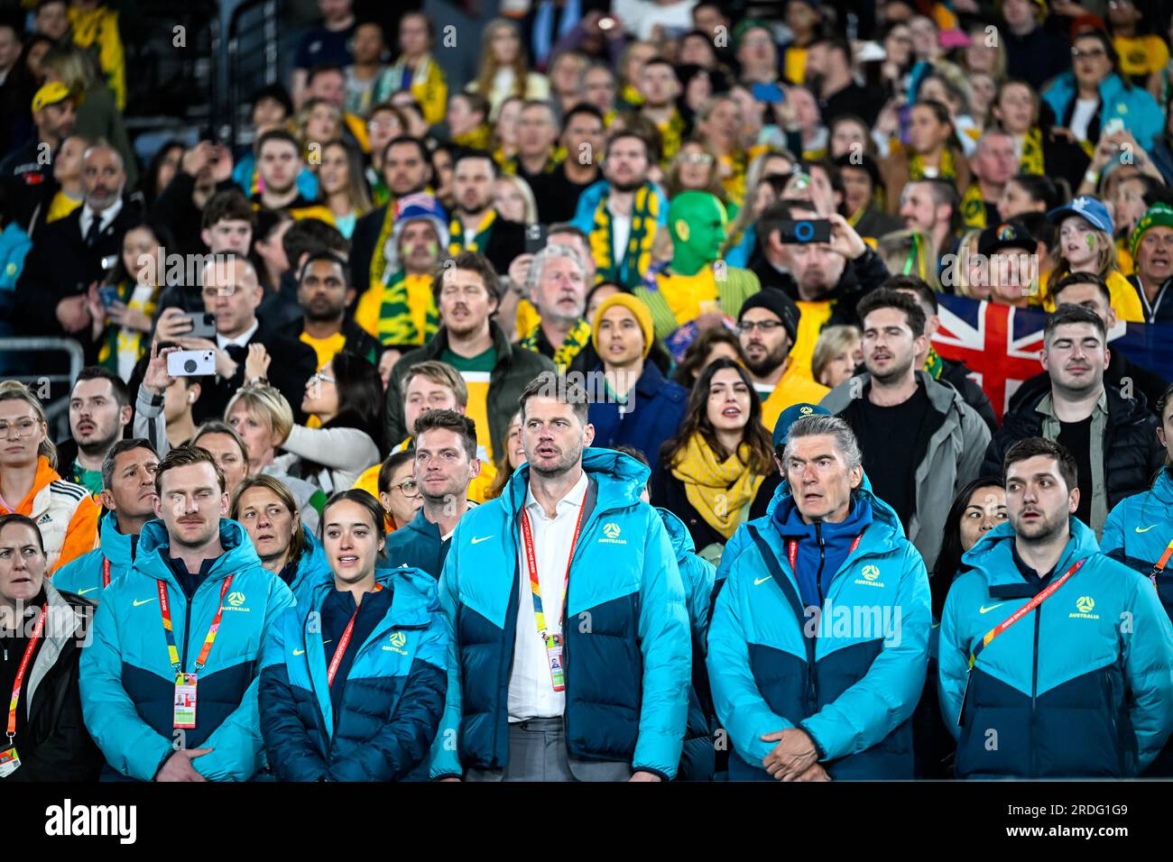 Sydney, NSW, Australia, 20/07/2023, australian fans before FIFA Women's ...