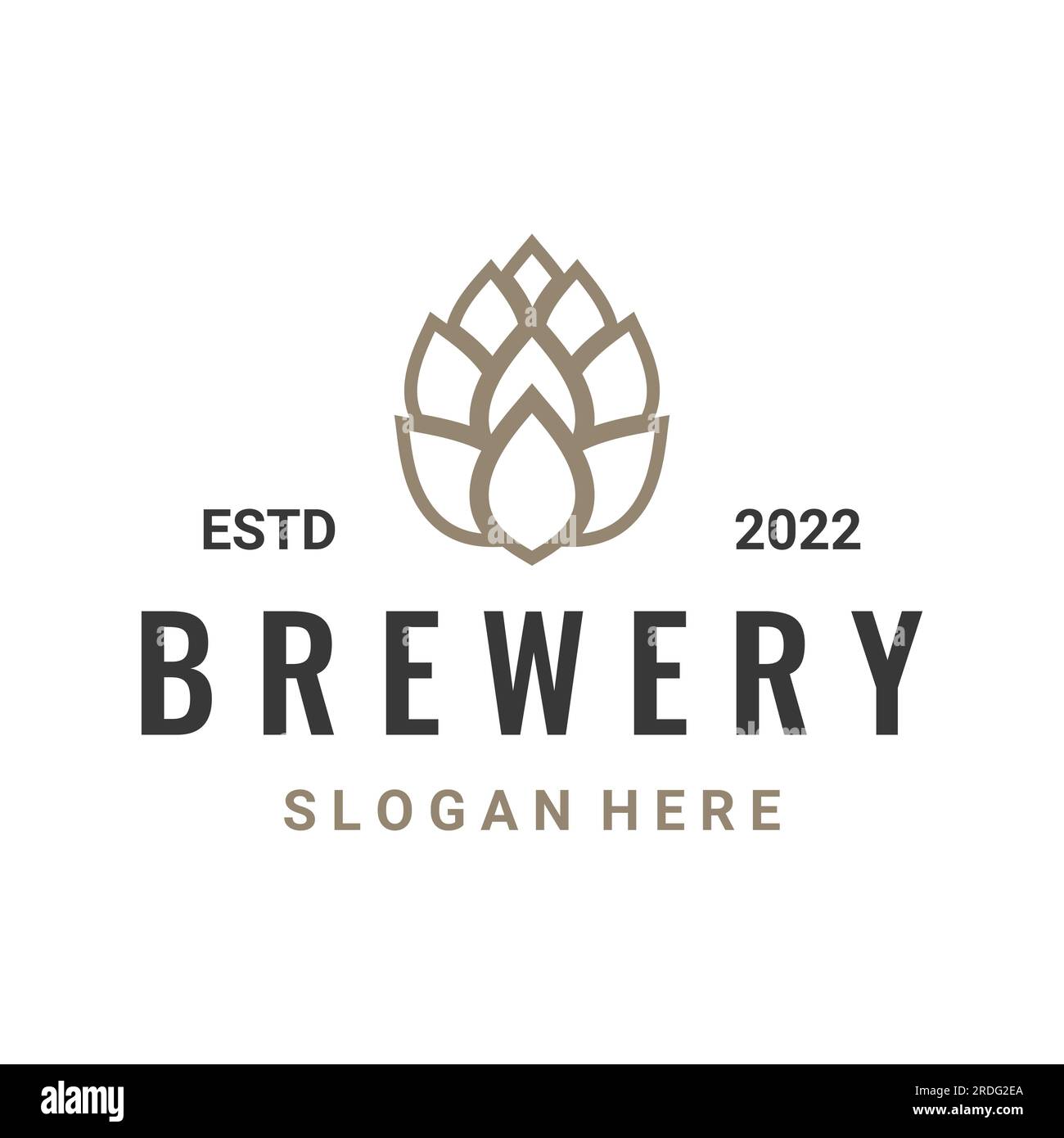 Premium quality vintage craft beer logo template. For badges, emblems ...