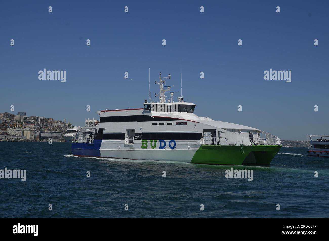 Sea bus, ferry, public transportation. Istanbul Turkey Stock Photo - Alamy
