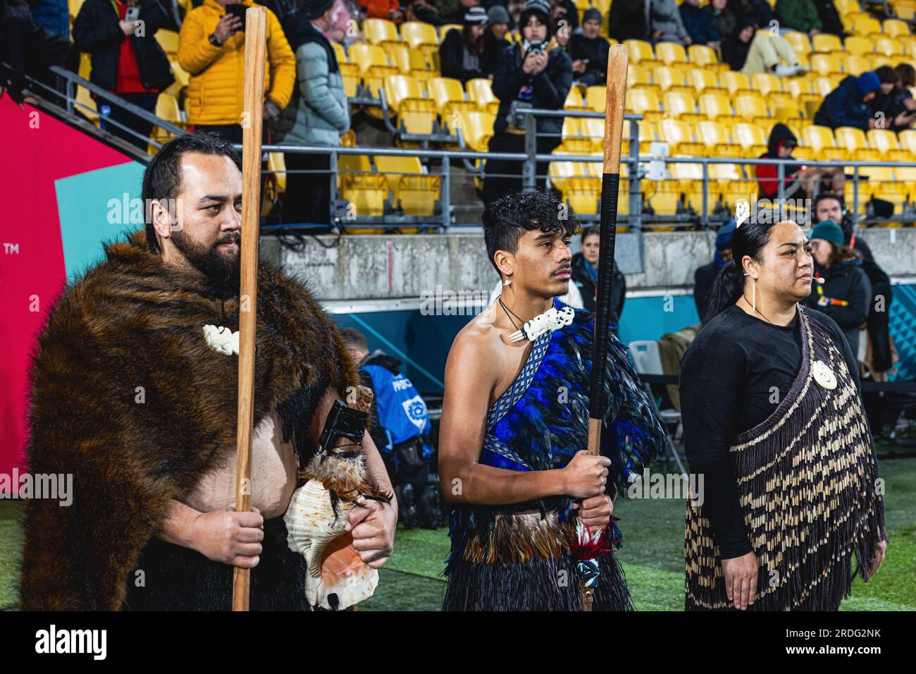 Wellington, Wellington, New Zealand. 21st July, 2023. The local iwi ...