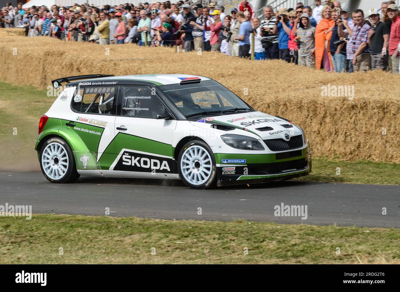 2012 Skoda Fabia S2000 Super 2000 rally car built by Škoda Motorsport ...