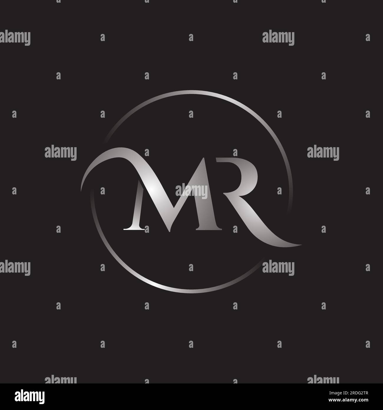 Luxury letters MR , RM , M , R with an elegant, modern and unique ...