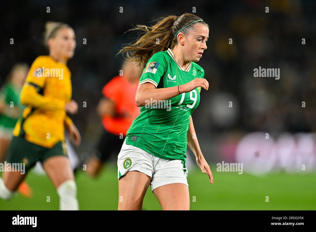 Sydney, NSW, Australia, Abbie Larkin during FIFA Women's World Cup 2023 ...