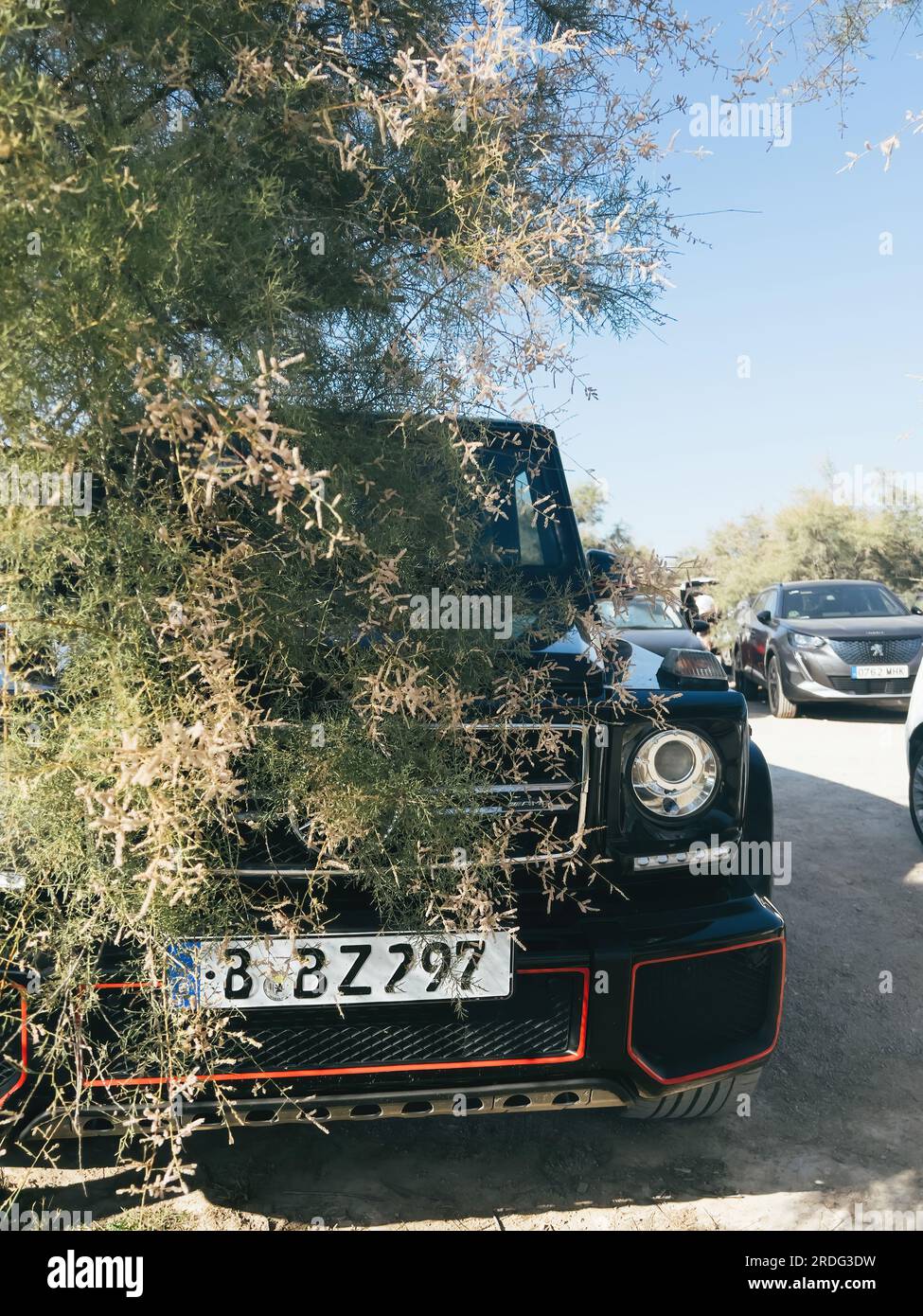 Mallorca, Spain - Jun 24, 2023: Classic G-Class Mercedes-Benz parked in ...
