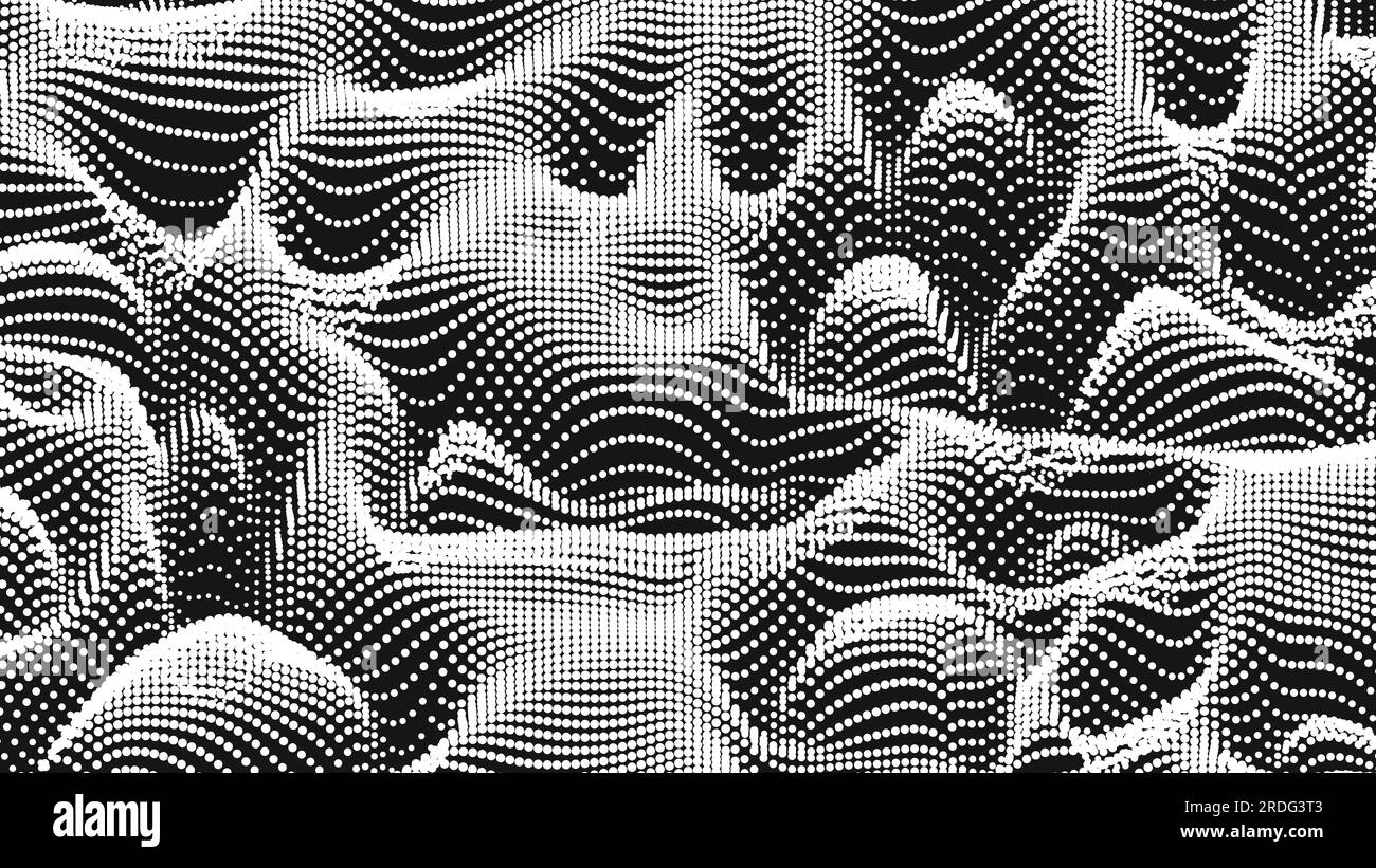 Point wave noise texture. Abstract dot background. Technological ...