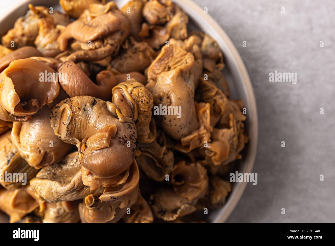 Edible Shellfish Seafood Trimmed Whelk Stock Photo - Alamy