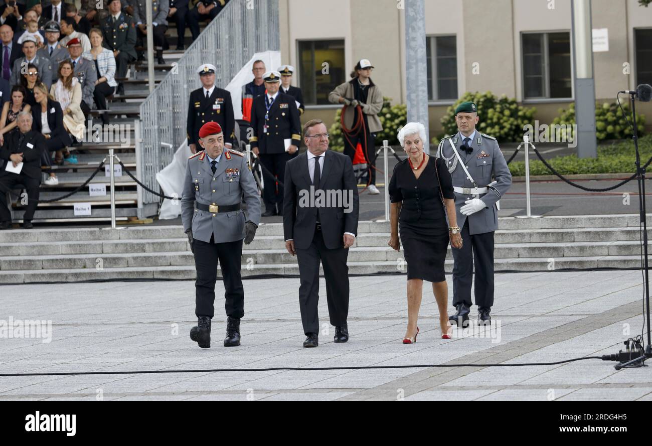 Berlin, Germany, July 20, 2023. German Defense Minister Boris Pistorius ...