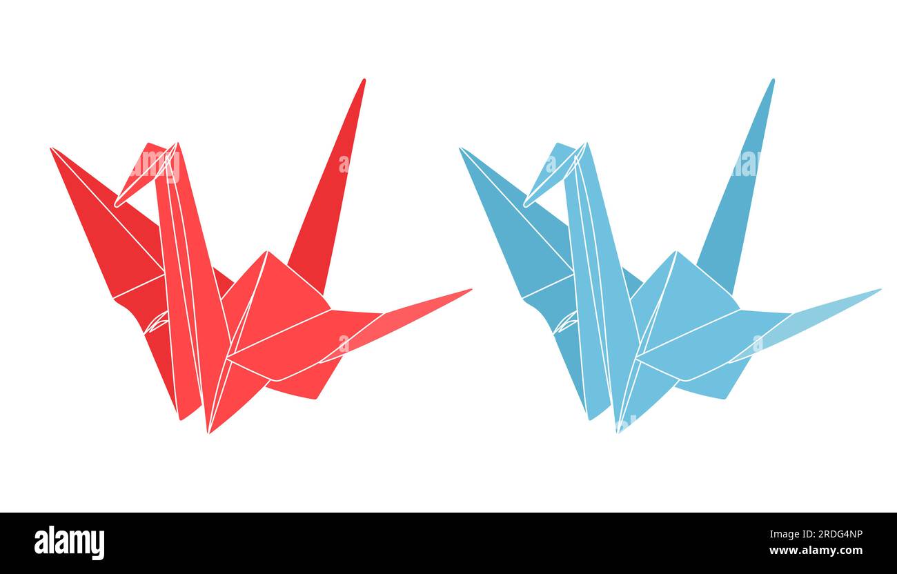 Origami Bird Vector