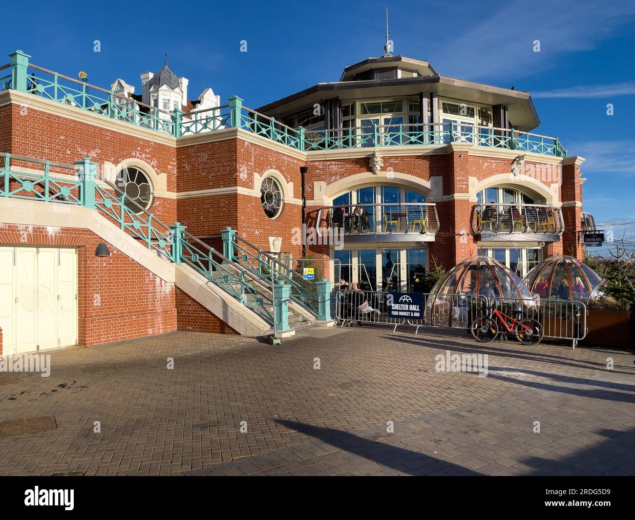 Brighton, UK - December 10th 2022: The Shelter Hall food court on ...