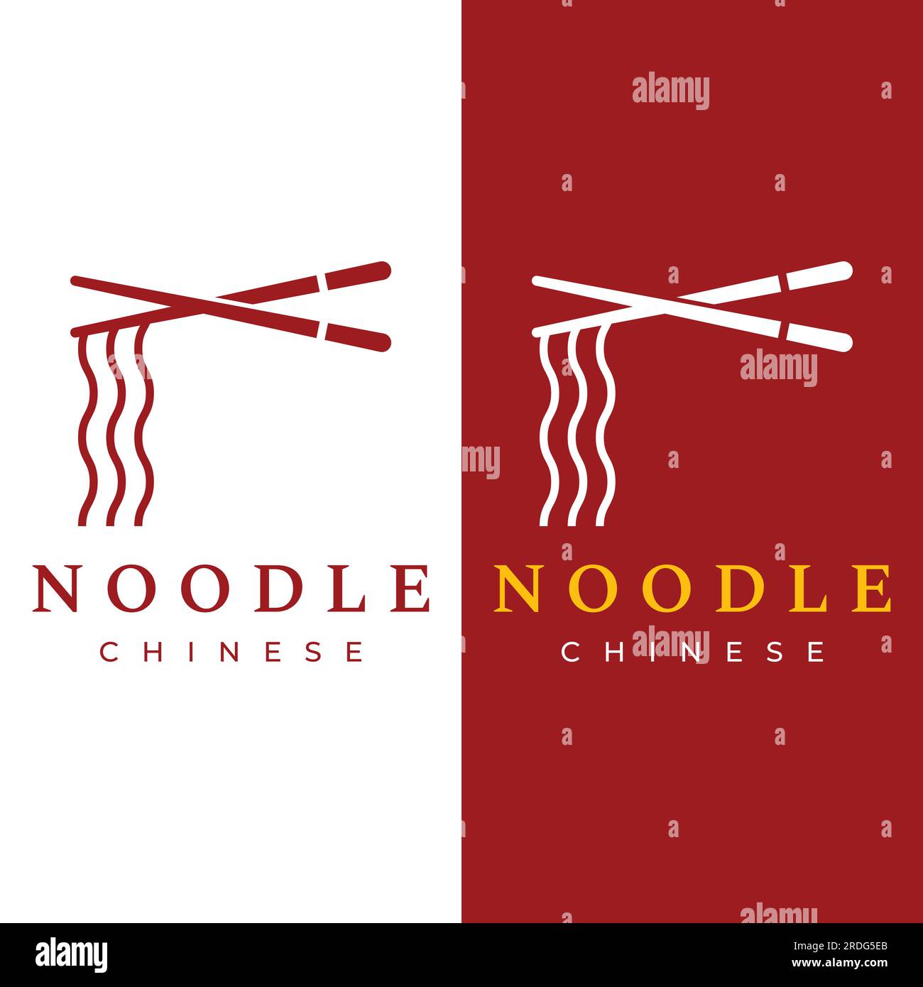 Logo design for delicious Chinese and Japanese noodle soup and ramen ...