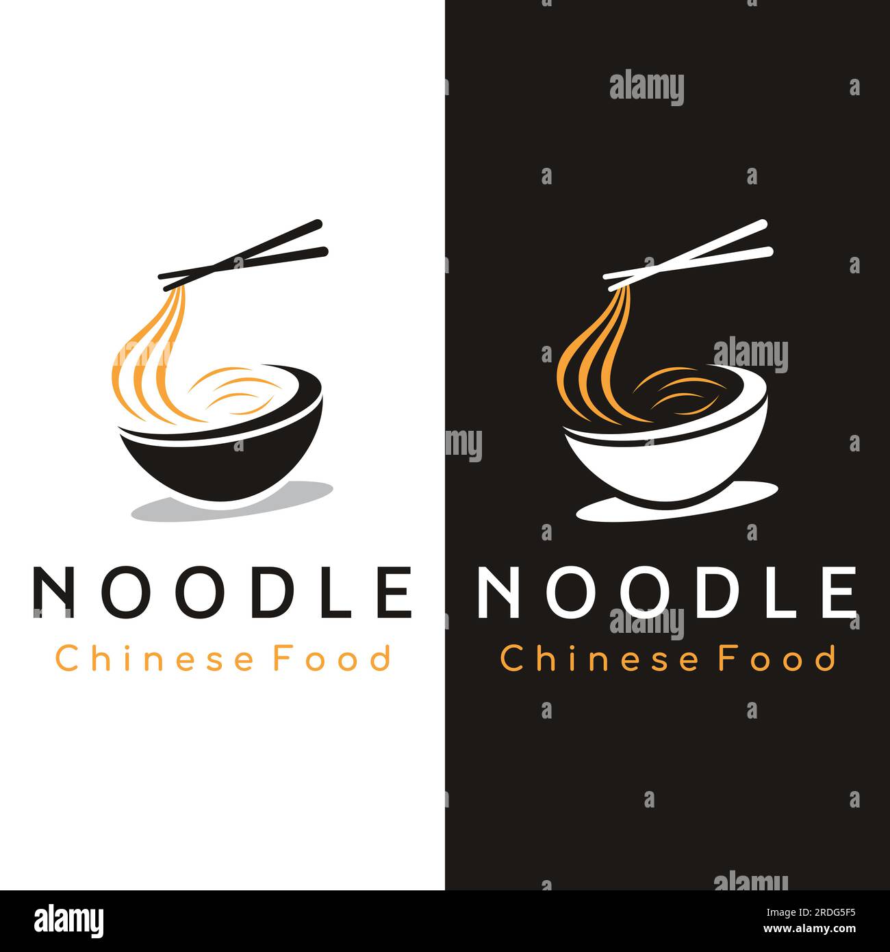 Logo design for delicious Chinese and Japanese noodle soup and ramen ...