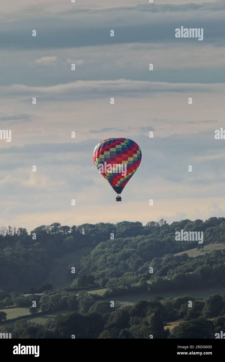 hot air balloons in Bath Stock Photo - Alamy