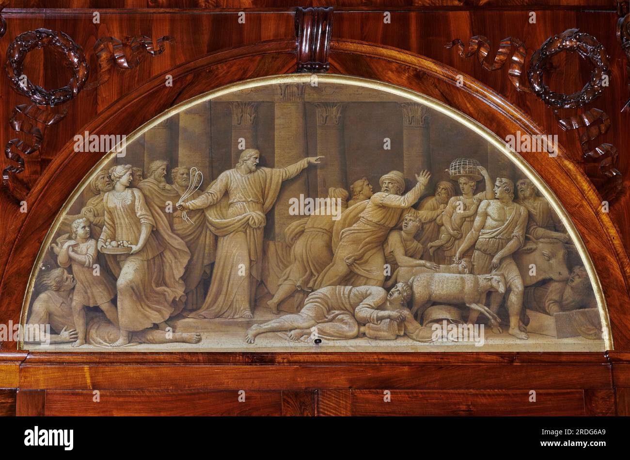 Gesu scaccia i mercanti dal tempio hi-res stock photography and images ...