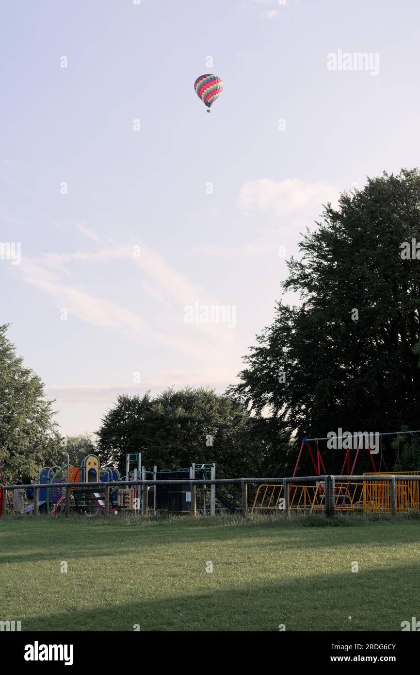 hot air balloons in Bath Stock Photo - Alamy