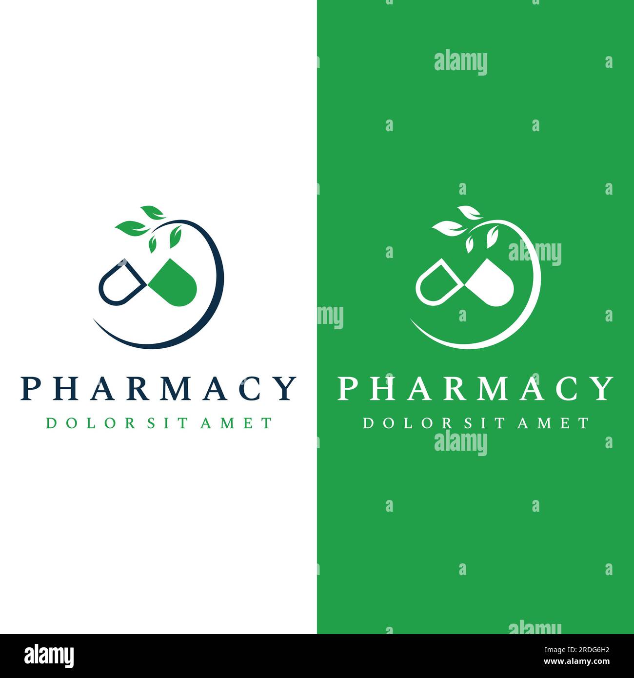 Pharmacy logo design with bowl and pounded herbal medicine. Logo for ...