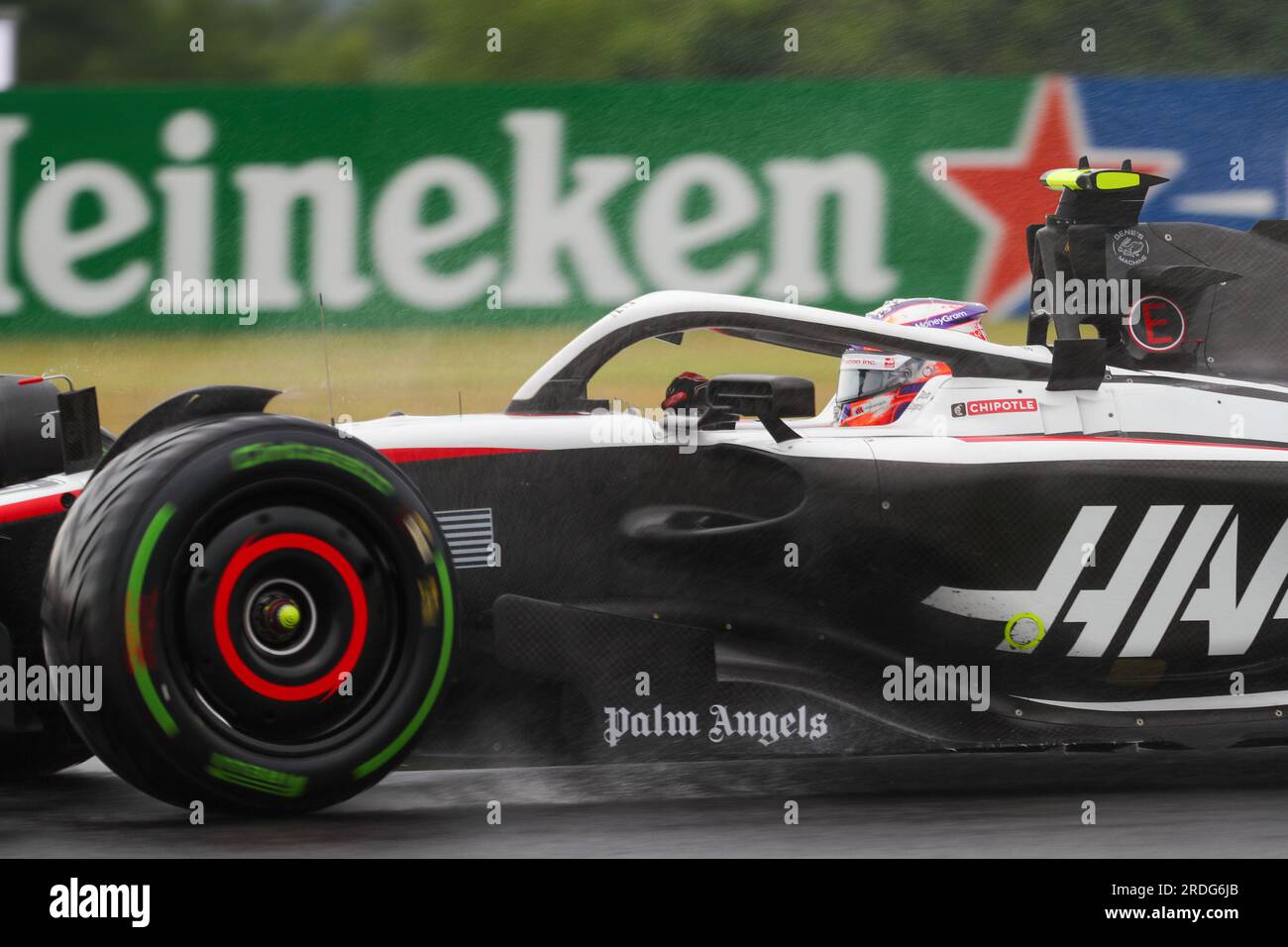 Nico Hulkenberg (GER) Haas F1 Team during Free Practice 1, Friday Jul ...