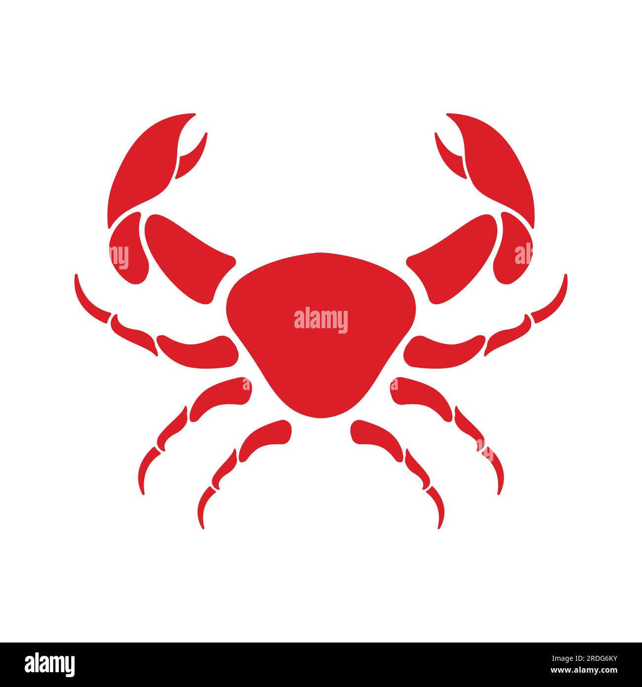 Abstract crab or seafood logo for business, restaurant and shop Stock ...