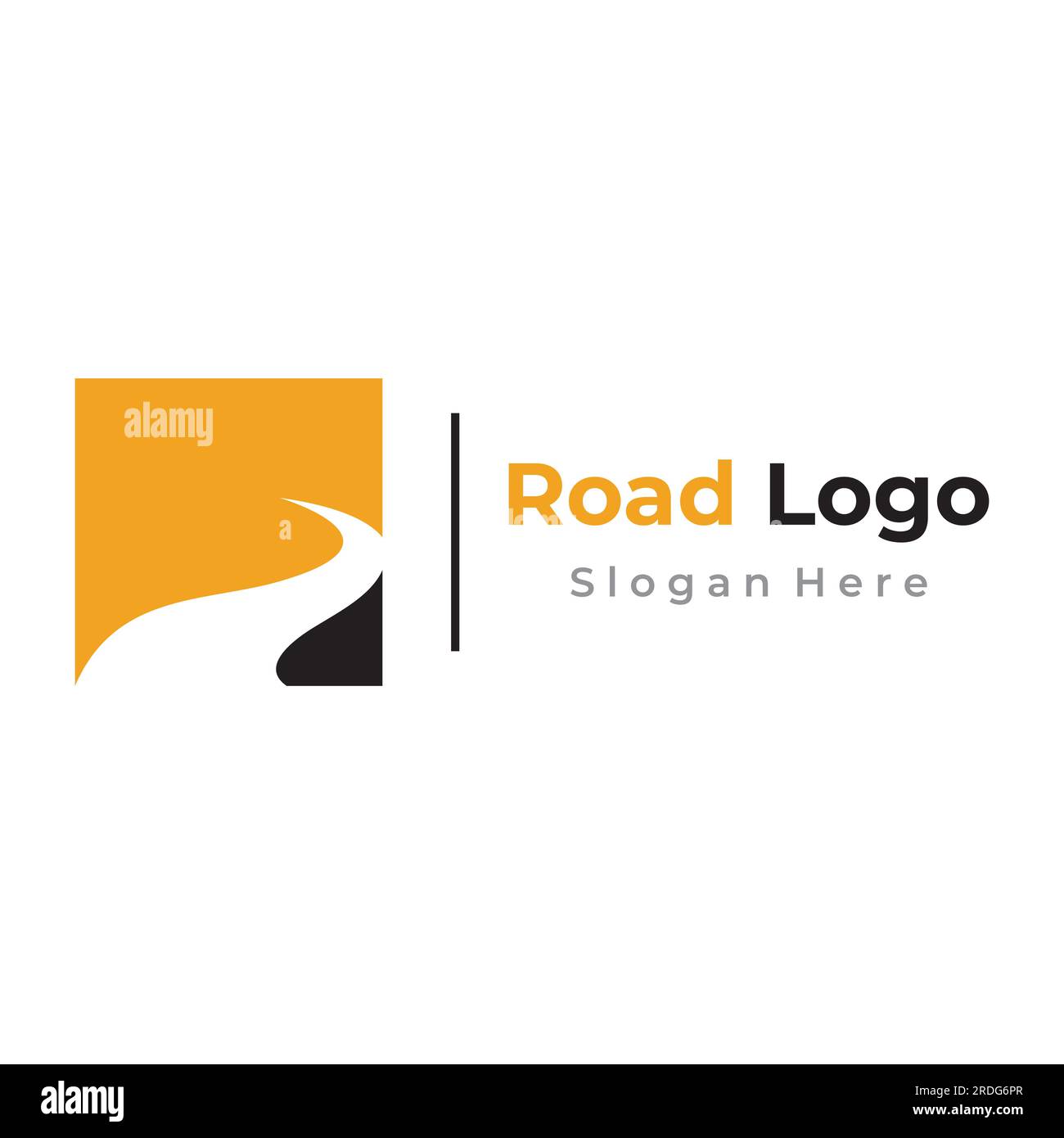 Highway logo design, asphalt road route, traffic. Logo can be for ...