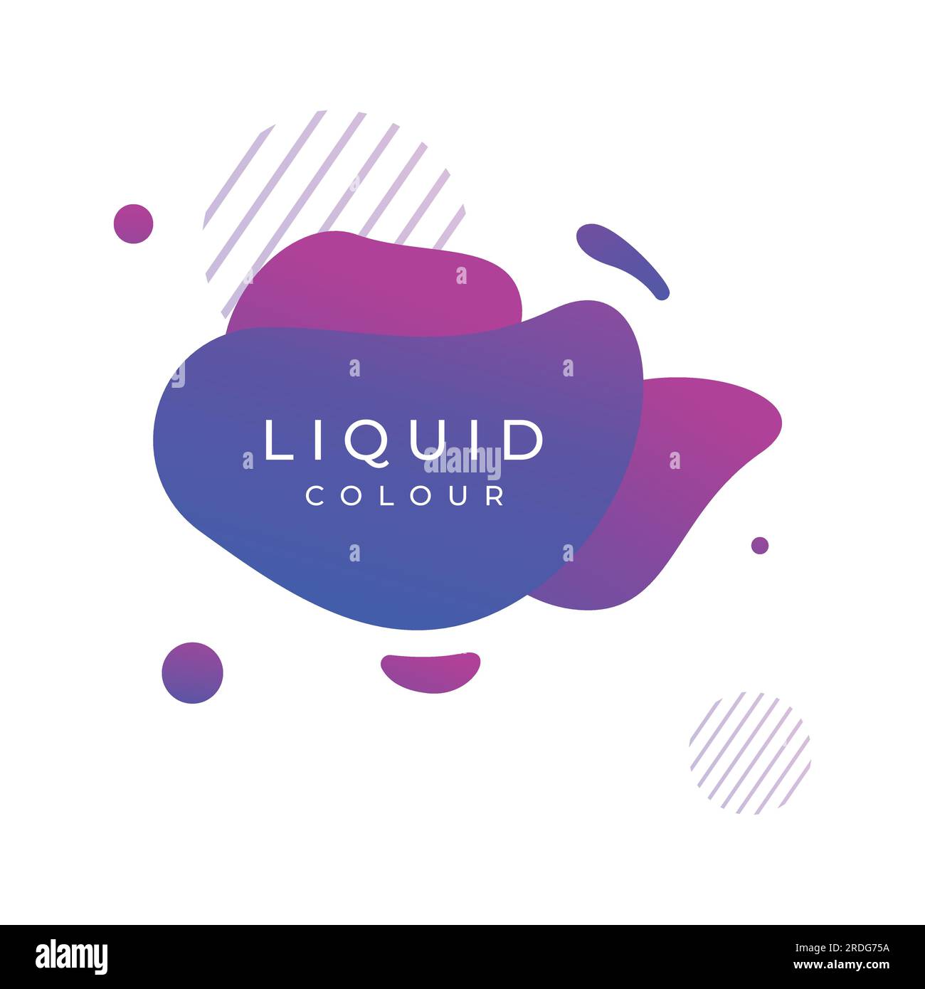 Modern colorful geometric fluid splash element abstract logo creative ...