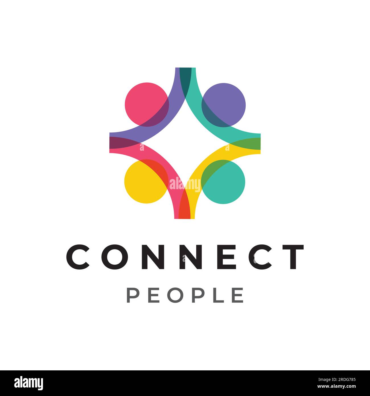 People relationship logo design .Logo for organization ,business ...