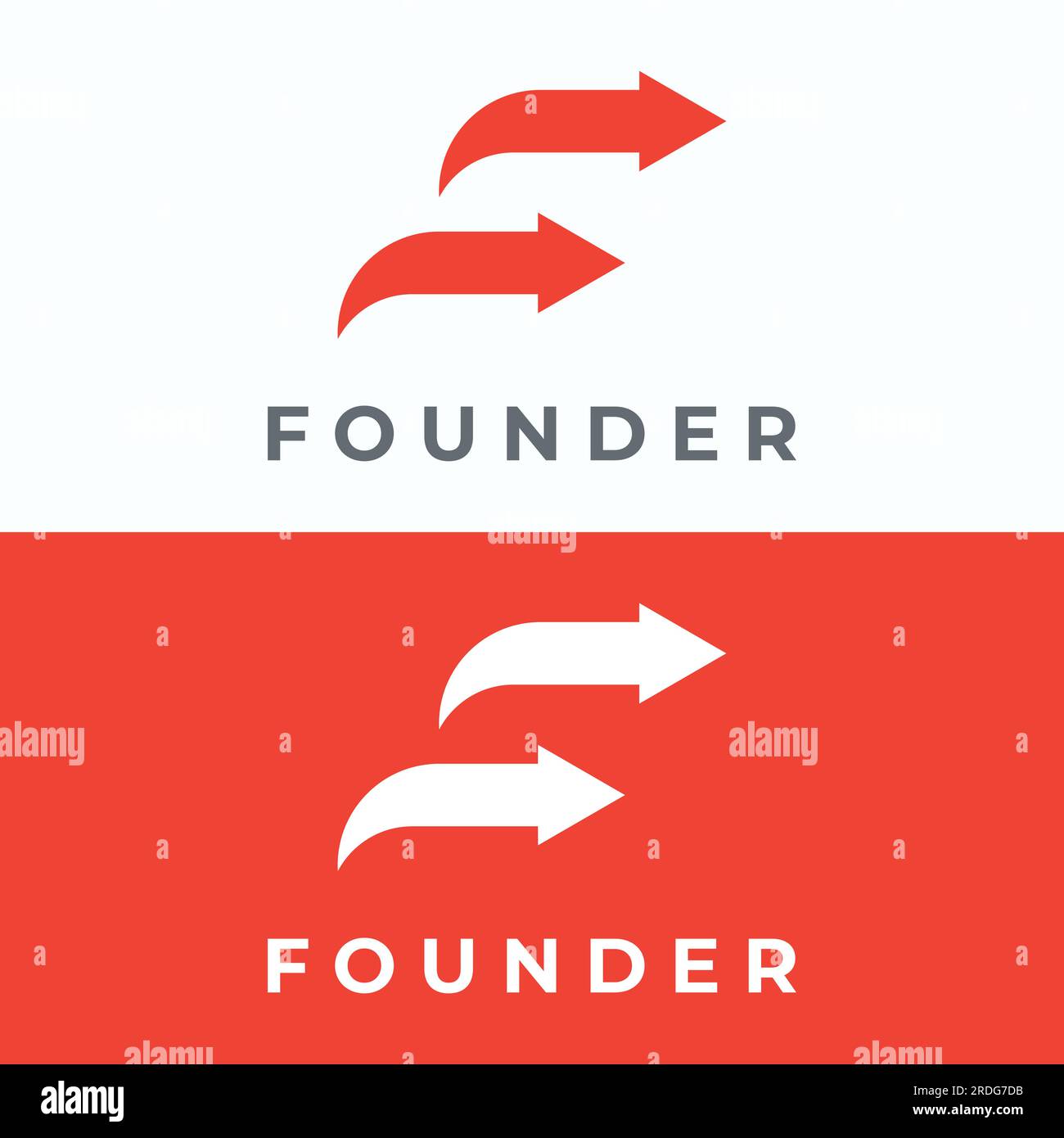 Financial and career creative growth and progress logo with arrow ...