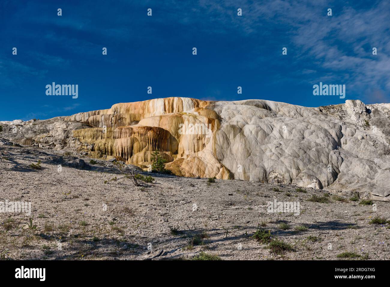 Cleopatra Terrace, Mammoth Hot Springs, Yellowstone National Park ...