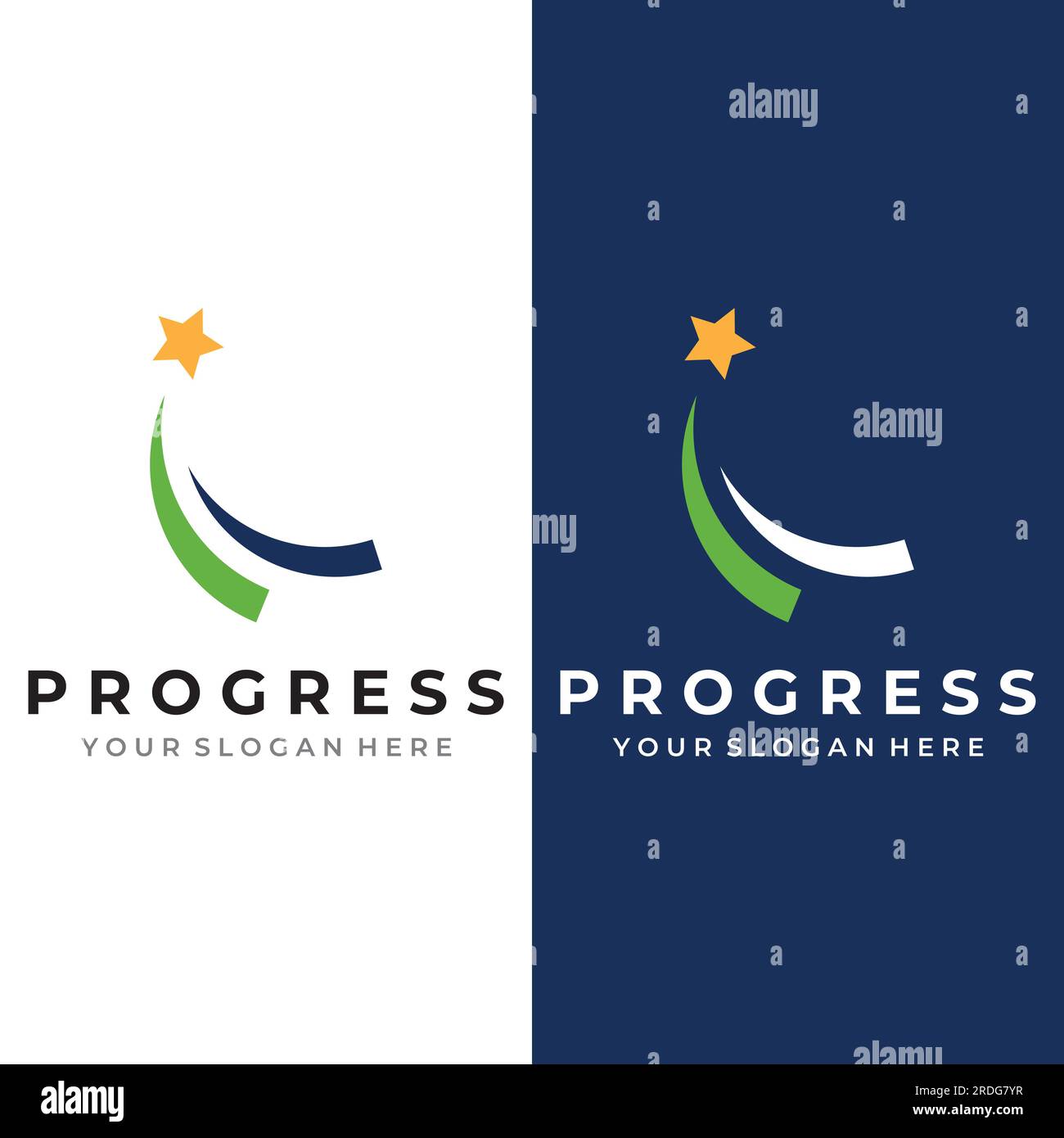 Financial and career creative growth and progress logo with arrow ...