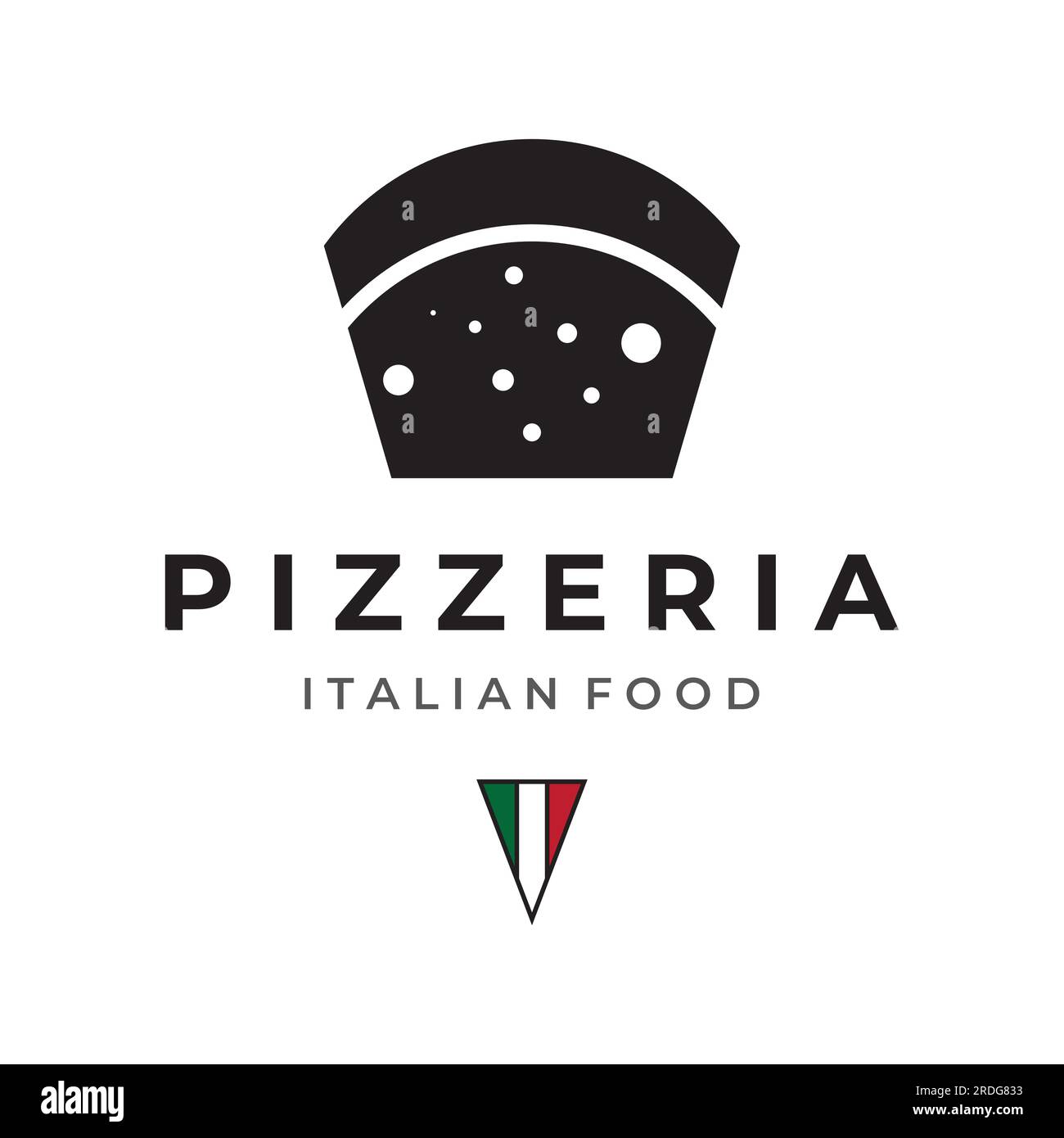Delicious and delicious italian food logo design .With vintage food ...