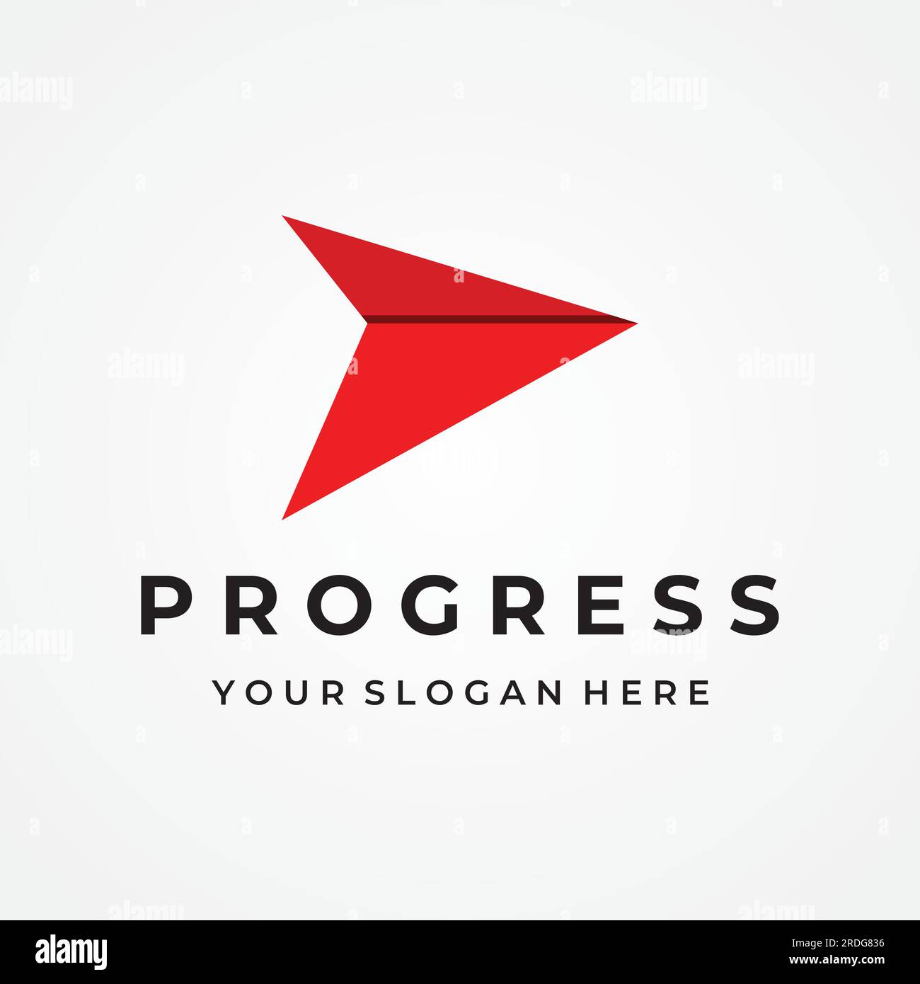 Financial and career creative growth and progress logo with arrow ...