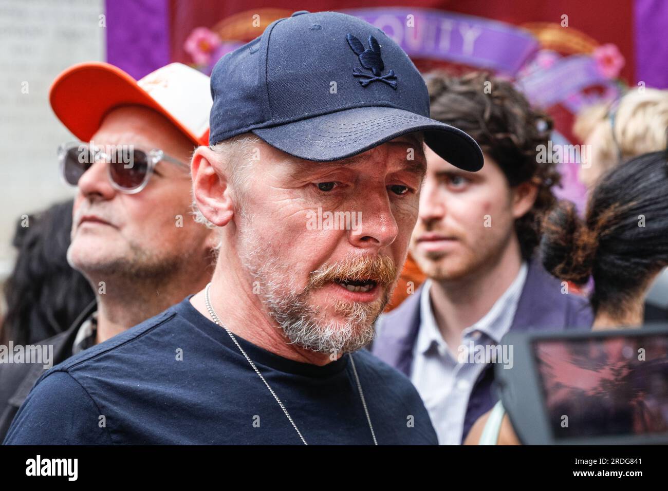 British actor simon pegg hi-res stock photography and images - Alamy