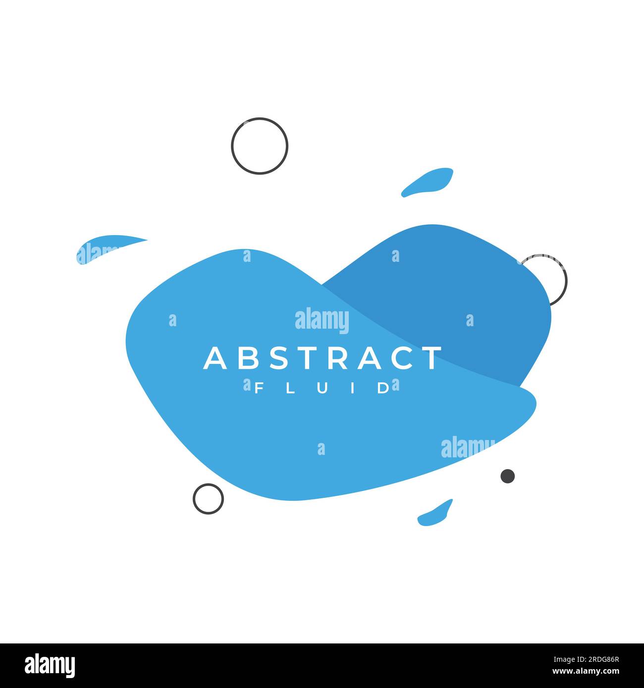 Modern colorful geometric fluid splash element abstract logo creative ...