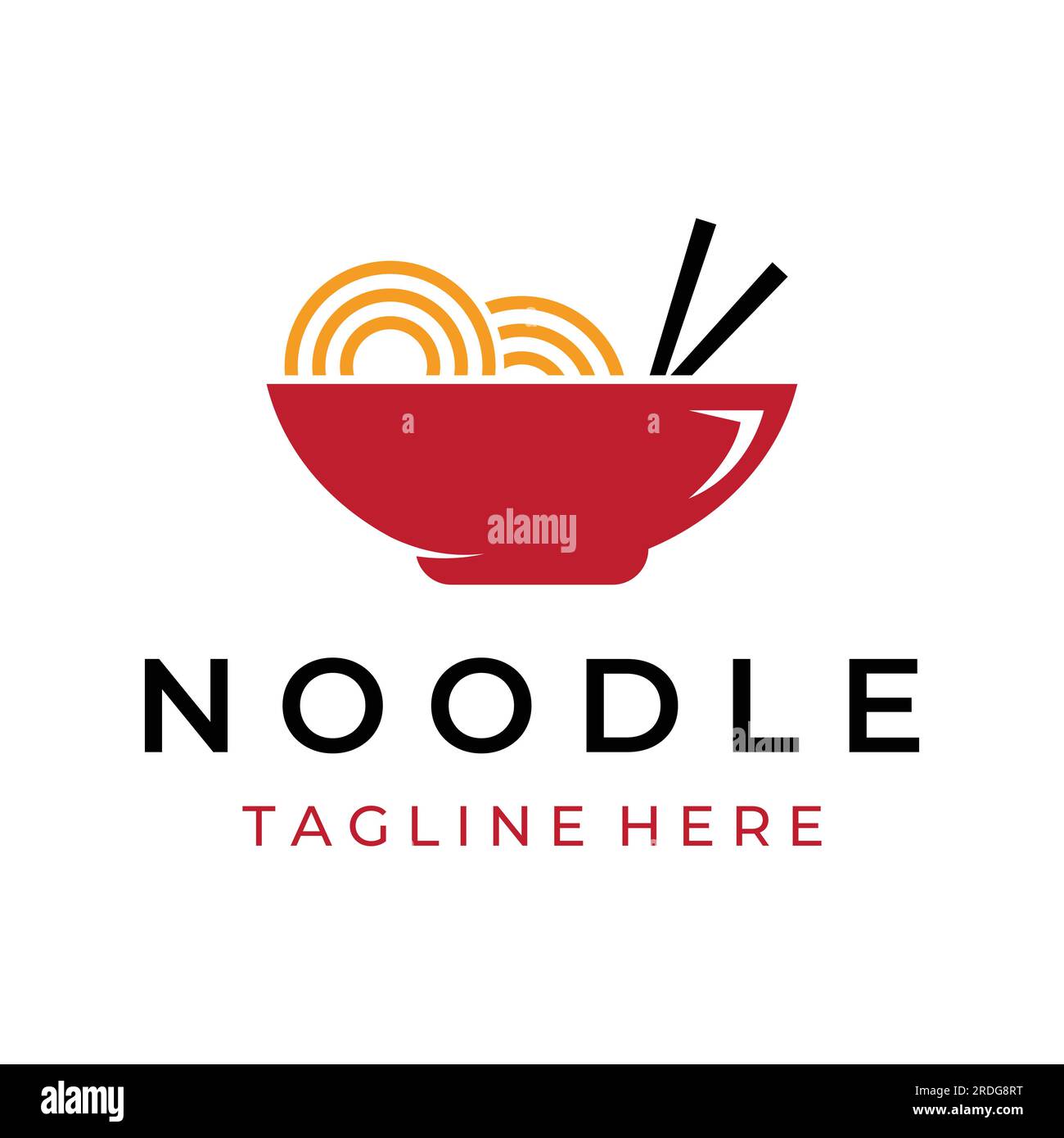 Logo design for delicious Chinese and Japanese noodle soup and ramen ...