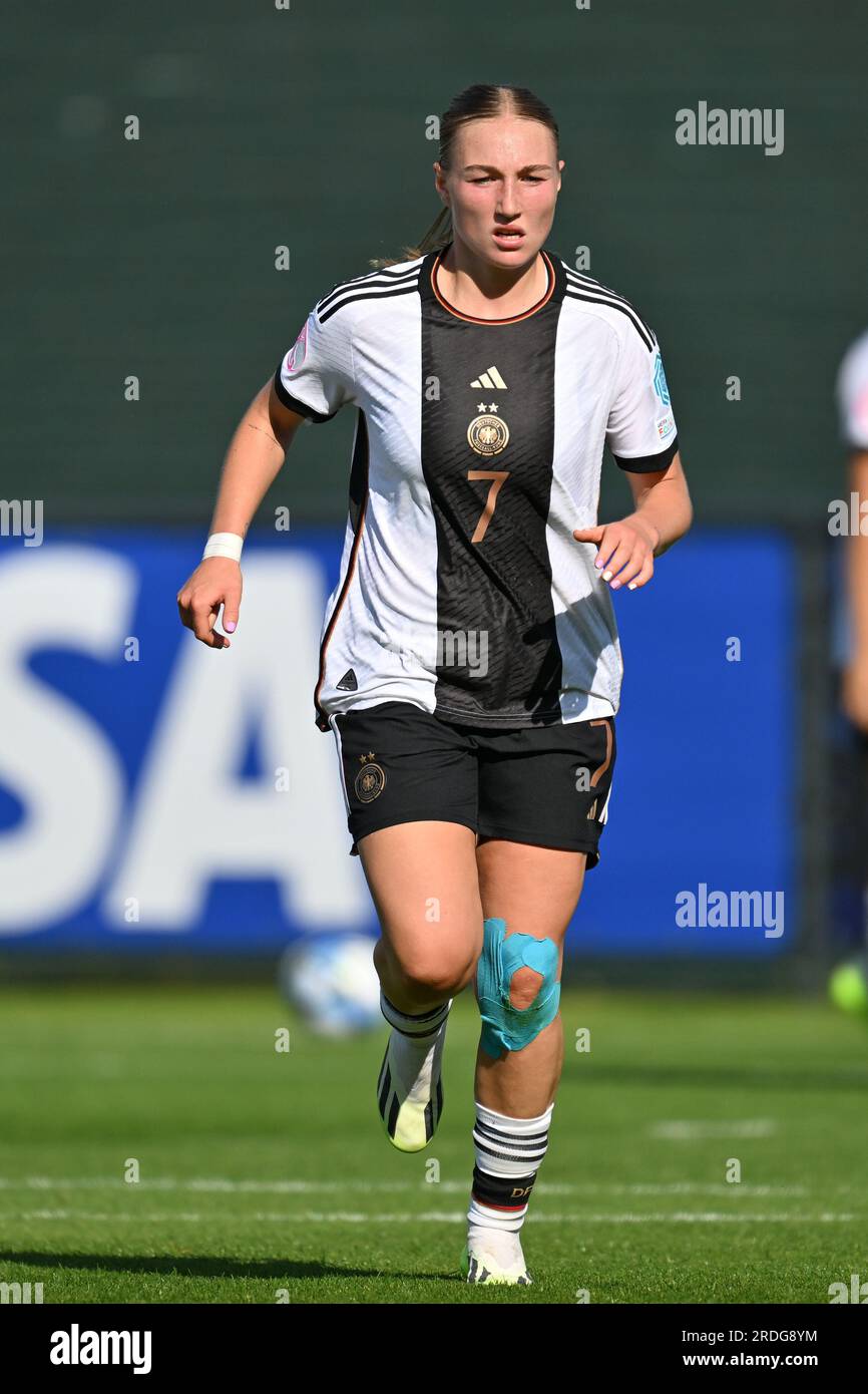 Tubize, Belgium. 18th July, 2023. Sophie Nachtigall (7) of Germany pictured during a female ...