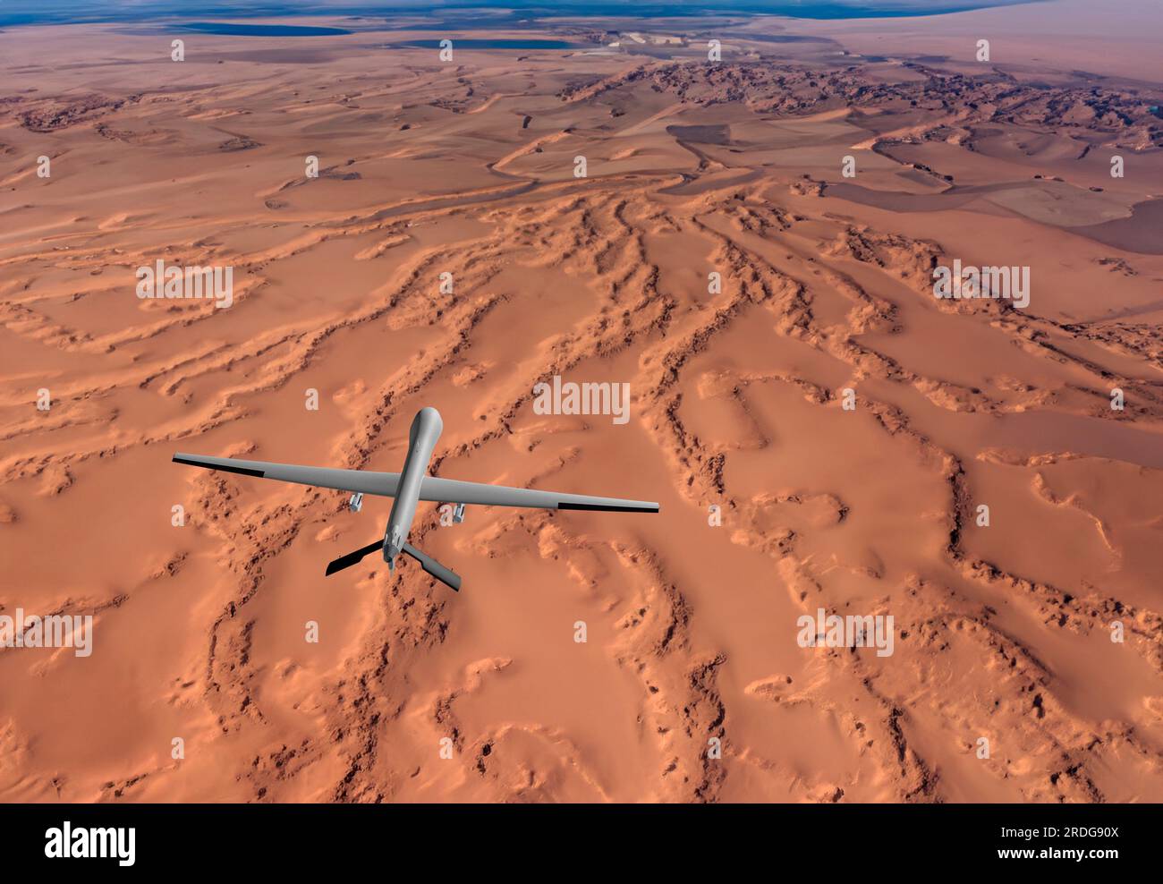 Unmanned aerial vehicle - MQ-1 Predator Stock Photo - Alamy