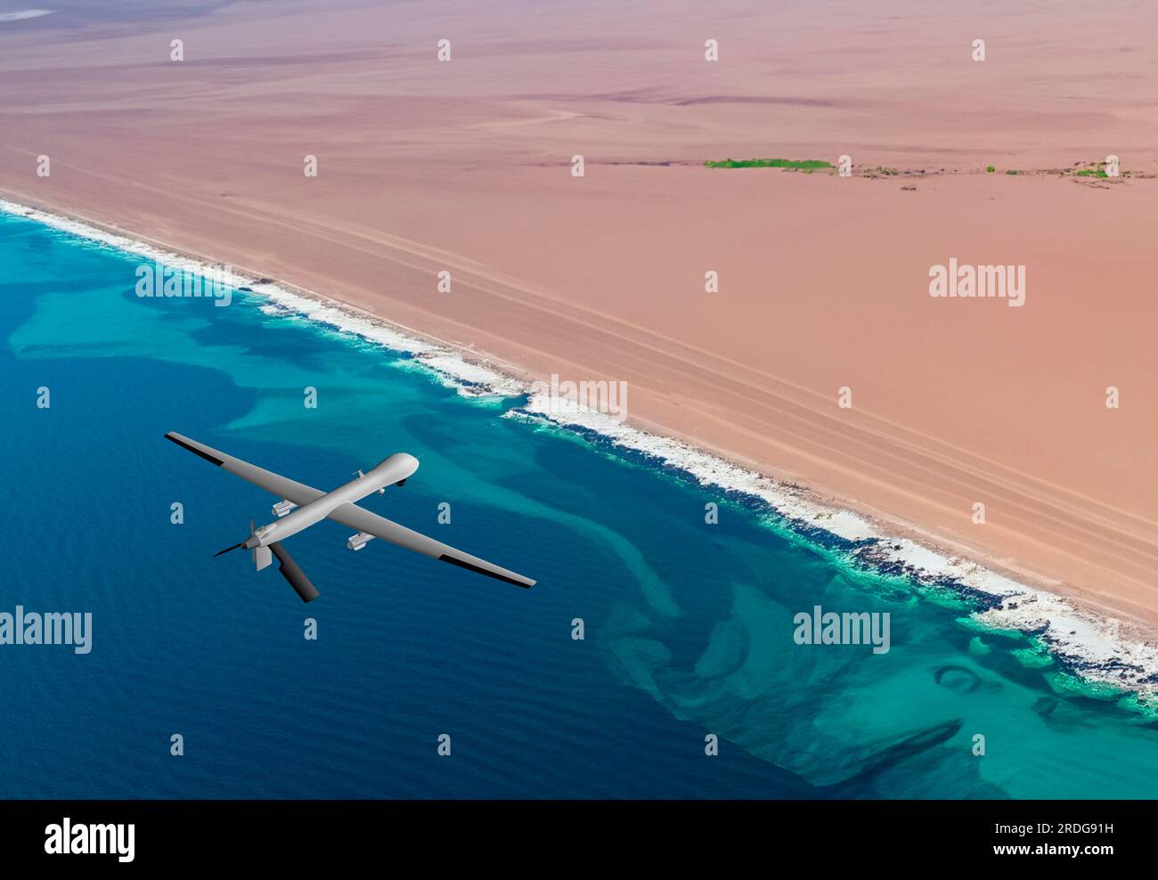 Unmanned aerial vehicle - MQ-1 Predator Stock Photo - Alamy